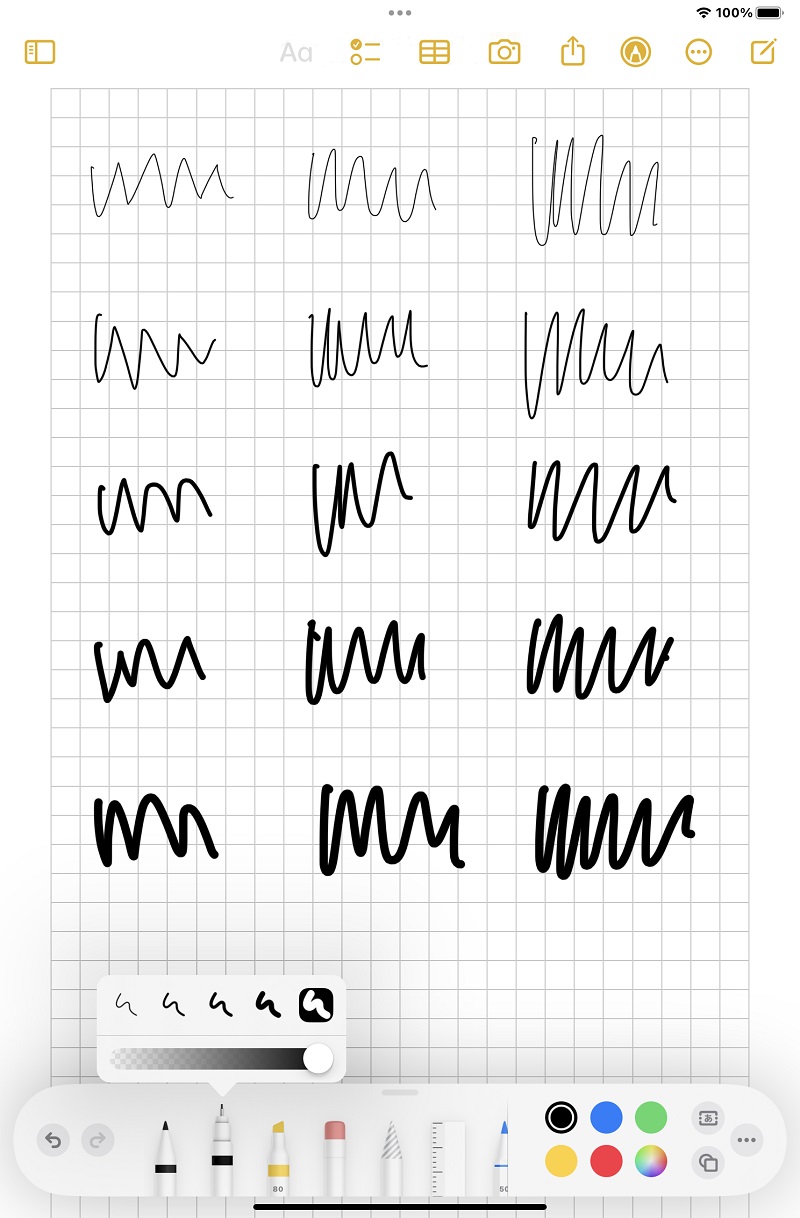 Apple Pencilの類似品を iPad mini6 純正メモアプリ(iOS16)で使用してみた – JAMJAKE iPad スタイラスペン | AJIMARU's BLOG あじブロ